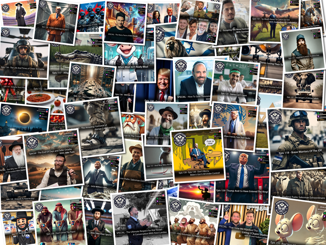 Kiddush Club Podcast Merch – Kiddush Club Merch